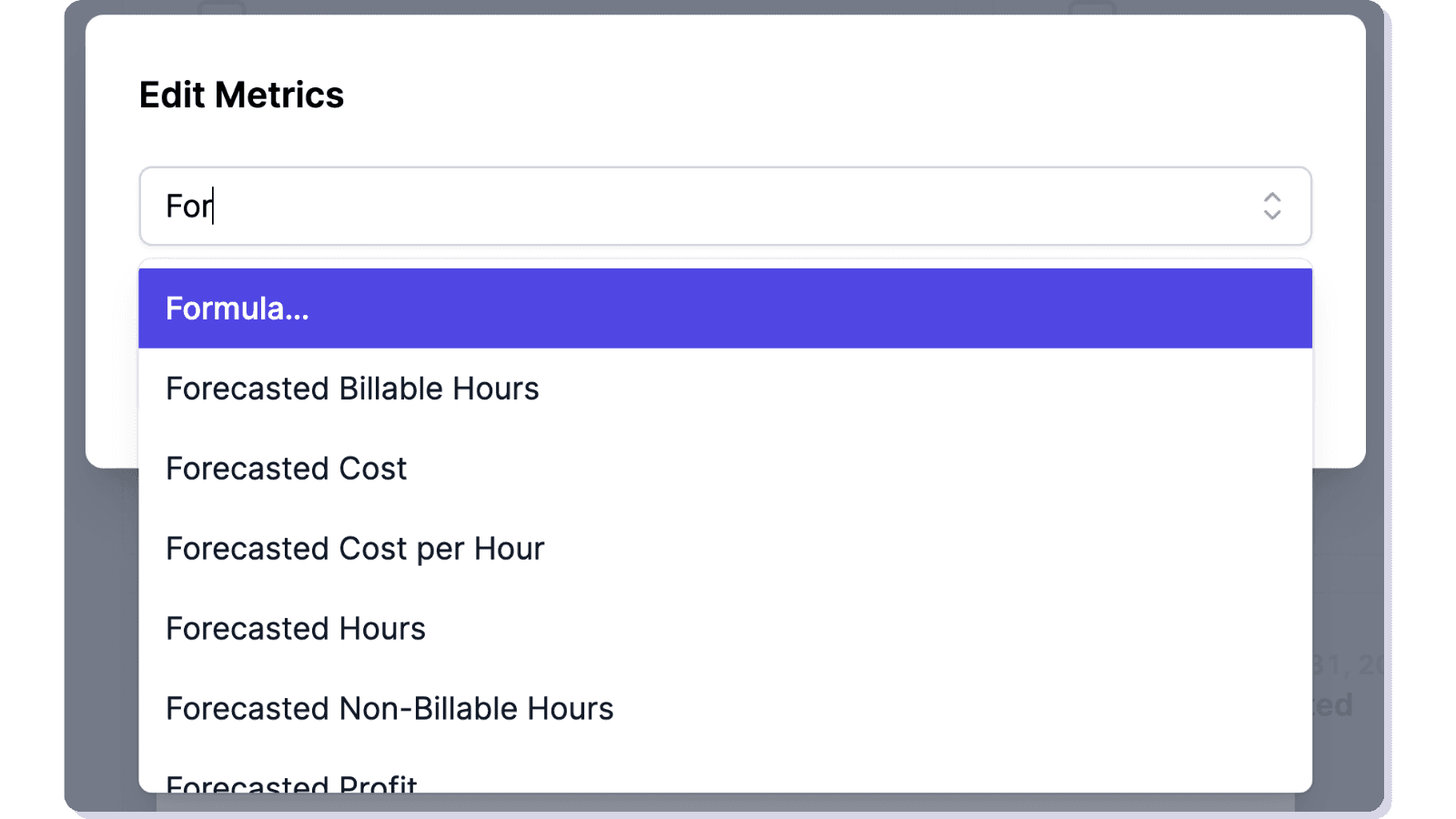 Reports — Documentation | Metric AI